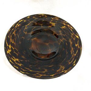 Pier 1 | Dining | Set Of 2 Nwt Pier Tortoise Shell Glass Plates | Poshmark